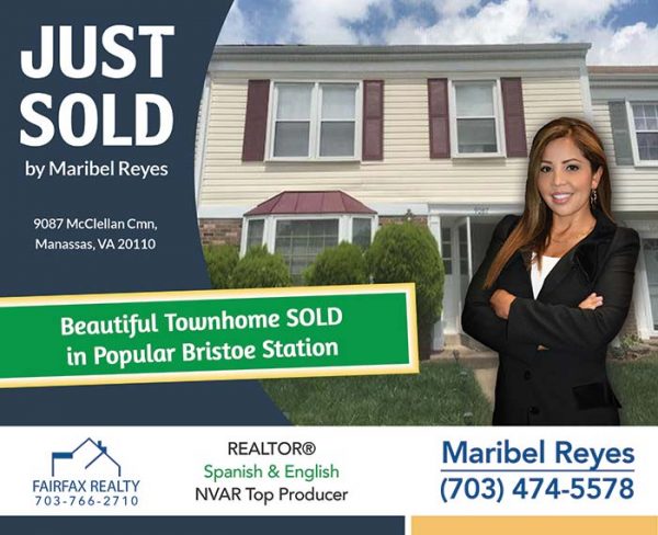 Fairfax Realty - Maribel Reyes - Fairfax Realty Agent - VA, MD, DC