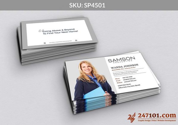 Samson Properties Business Cards - 247101