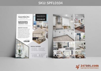 Samson Properties Flyer Designs for Real Estate Agents - Market Listings!
