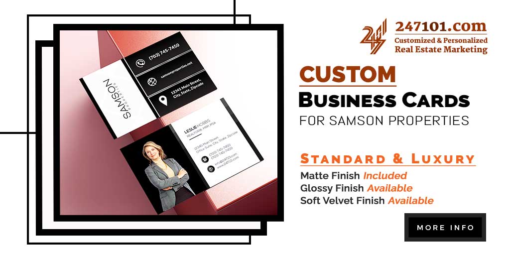 Samson Properties Business Cards - Promotional Material - 247101