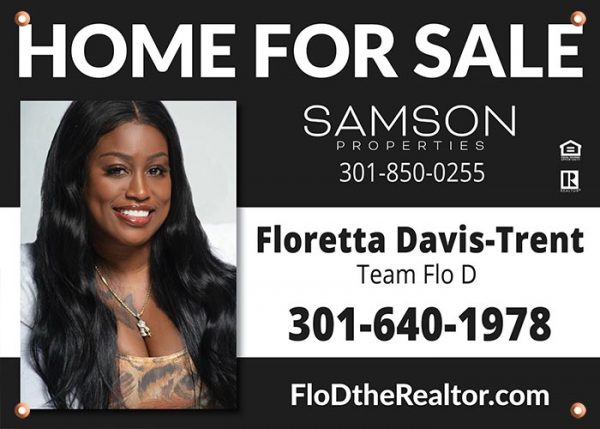 Samson Properties - Floretta Davis Trent - Custom Signs - 247101