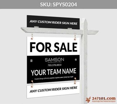 Samson Properties Sign Designs (Hanging Signs + Ground Signs)