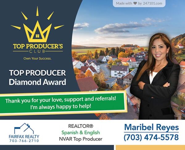 Fairfax Realty - Maribel Reyes - Fairfax Realty Agent - VA, MD, DC